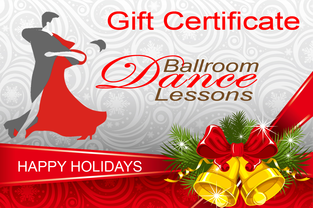 Ballroom Dance Lessons Gift Card - The Perfect Gift
