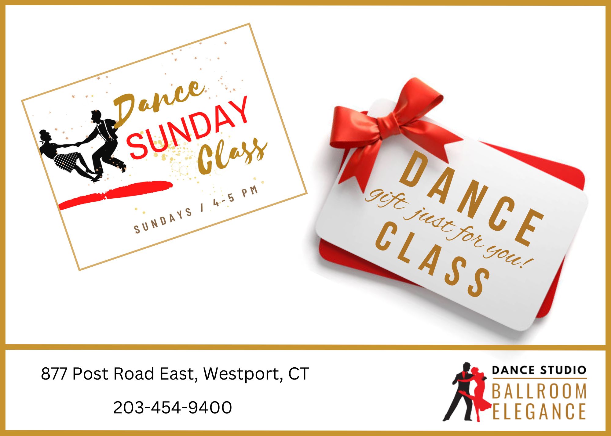 Ballroom Dance Lessons Gift Card - The Perfect Gift