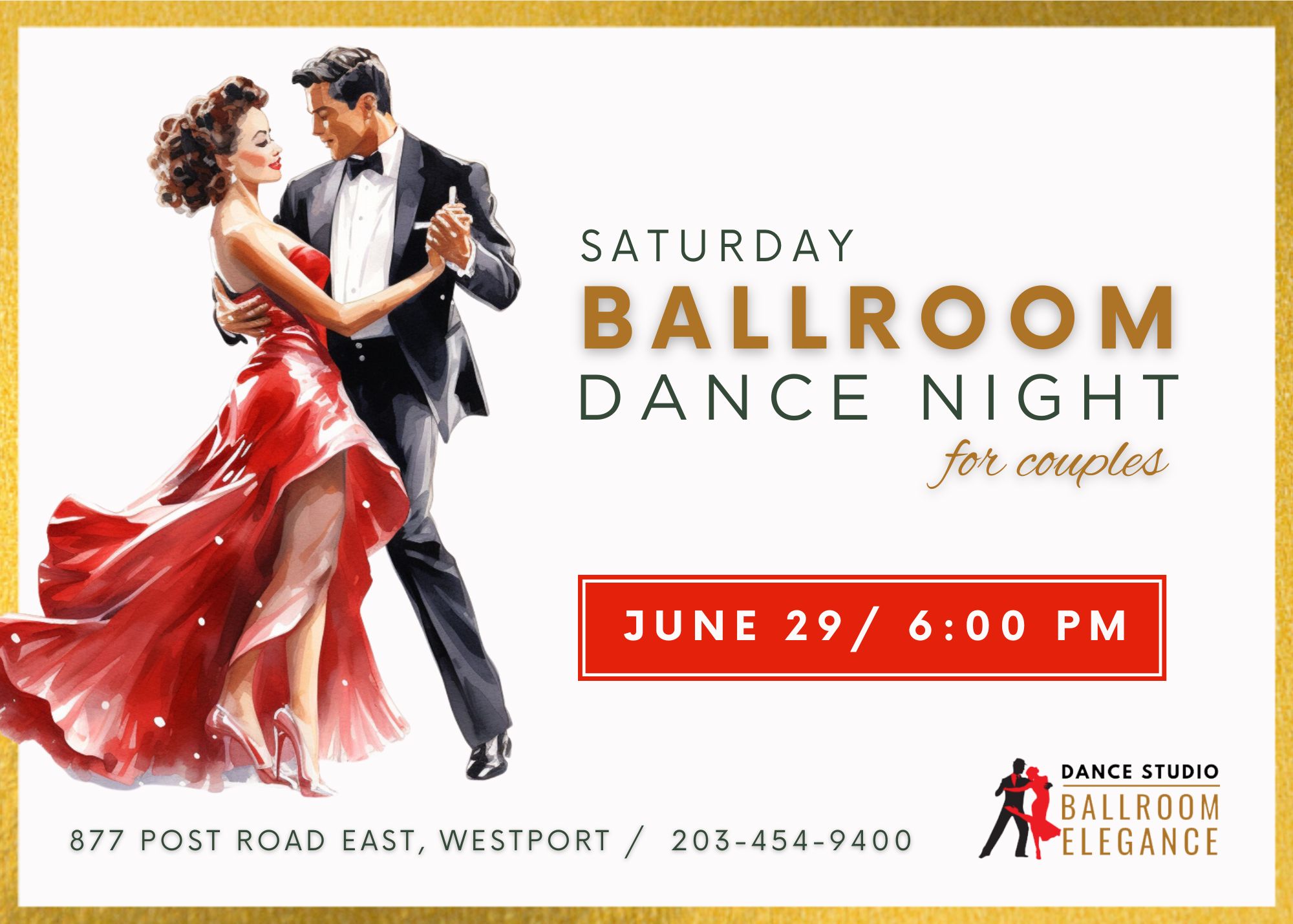 Social Dance Events, Classes and Dance Parties in Westport, CT